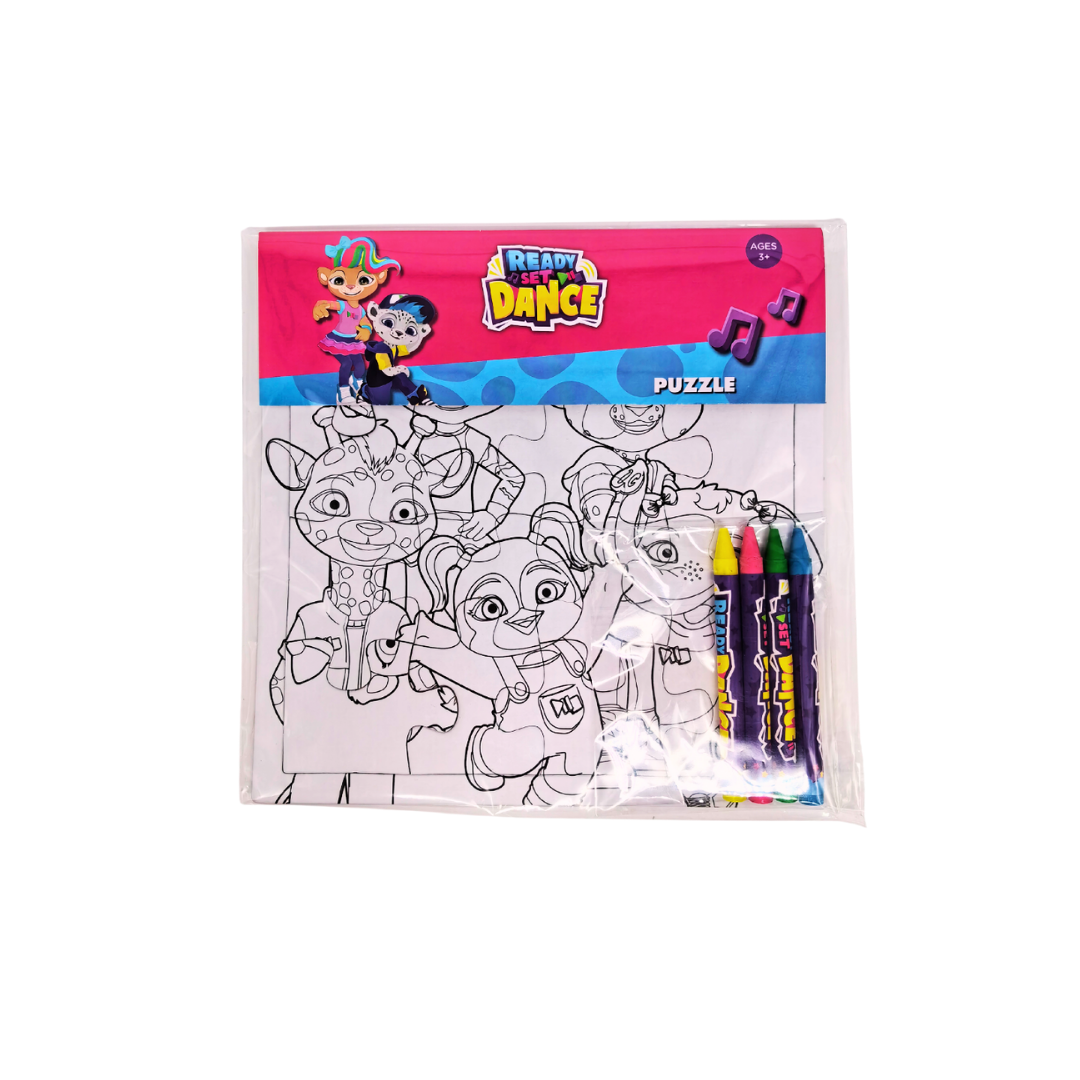 Puzzle Colouring Set - Pack of 5 – Ready Set Dance